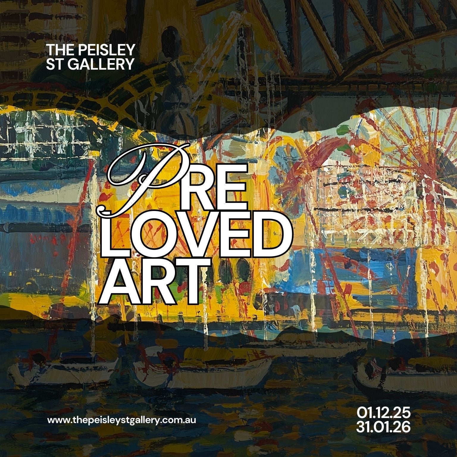 PRE LOVED ART – The Peisley Street Gallery